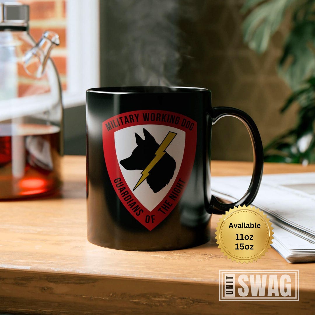 Military Working Dog, Mug, MWD, Dog Handler, K9 Unit, 31K, Kennel ...
