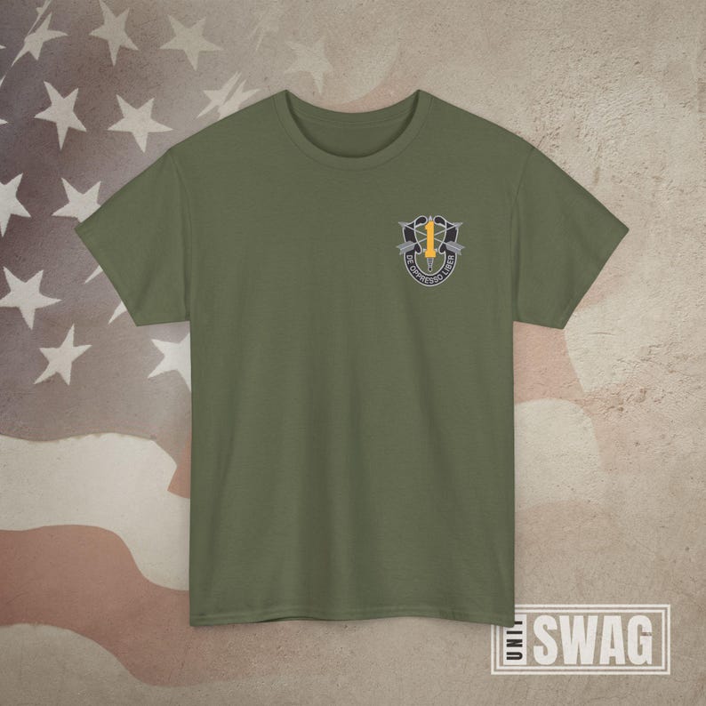 1st SFG (A), T-shirt, 1st Special Forces Group, Airborne, 1 SFG, De ...