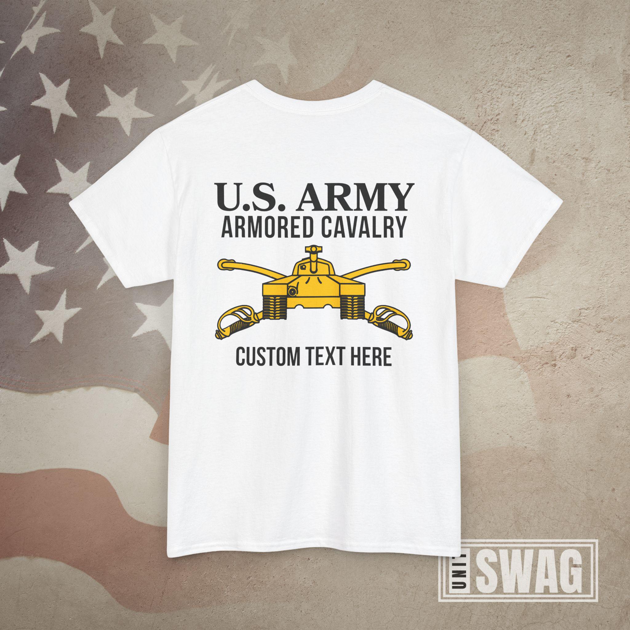 Armored Cavalry, T-shirt, Personalized, Custom, Armor, 19K, M1, Armor ...