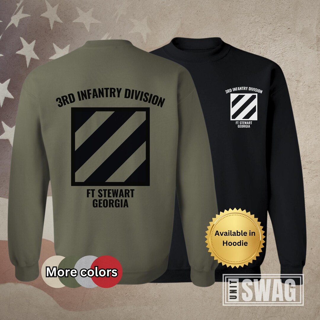 3rd Infantry Division, Sweatshirt, Rock of the Marne, Dog Faced Soldier ...