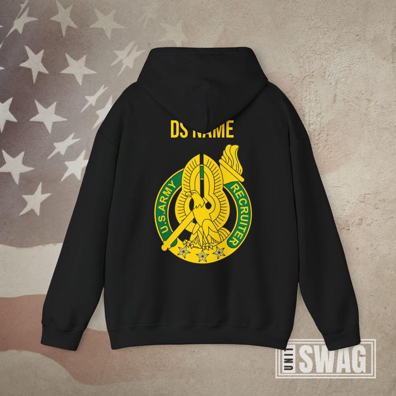Recruiter, Hoodie, Personalized, Gold Badge, RSP, School, Instructor ...
