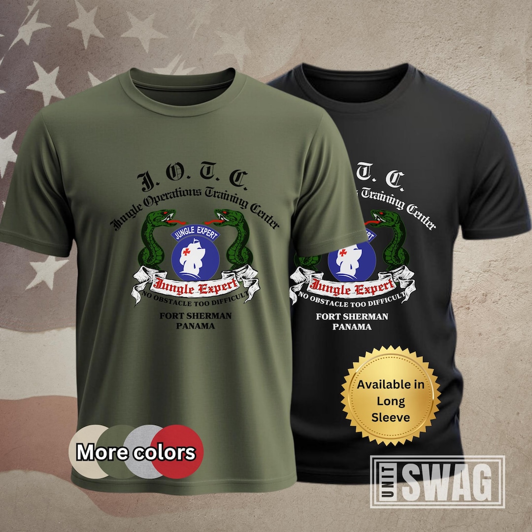 Jungle Operations, T-shirt, Jungle Expert, JOTC, Jungle School, Fort ...