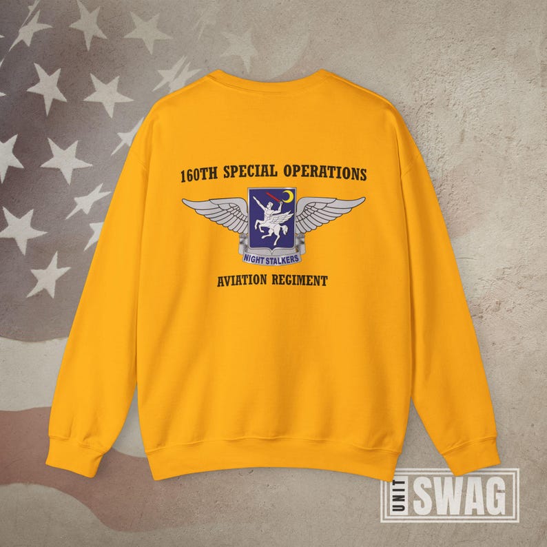 160th SOAR, Sweatshirt, Night Stalkers, Special Operations, Aviation ...
