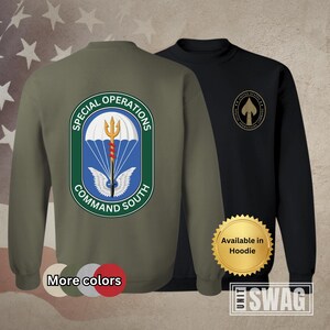 SOCSOUTH, Sweatshirt, Special Operations, Command South, Joint Military ...