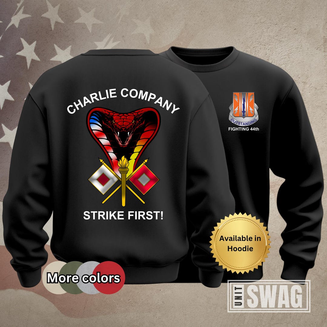 C Co 44 ESB, Sweatshirt, 44th, Expeditionary Signal, Battalion ...