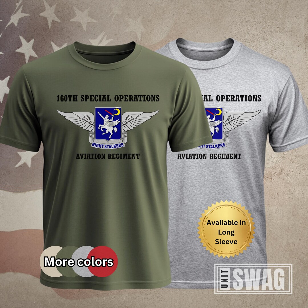 160th SOAR, T-shirt, Night Stalkers, US Army, Special Operations ...