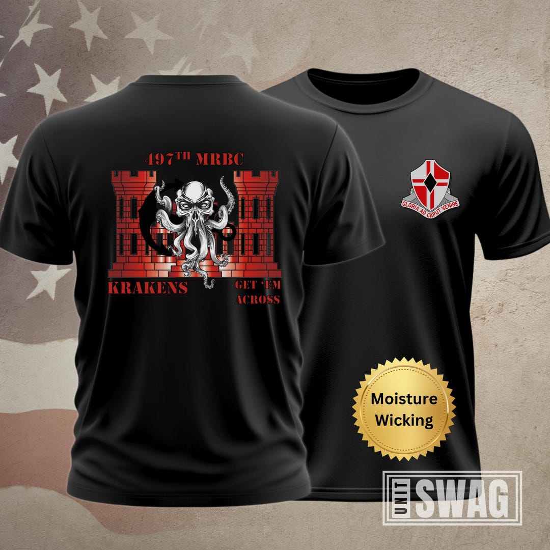 497 Multi-role Bridging Company T-shirt, 497 MRBC T-shirt, 92nd ...