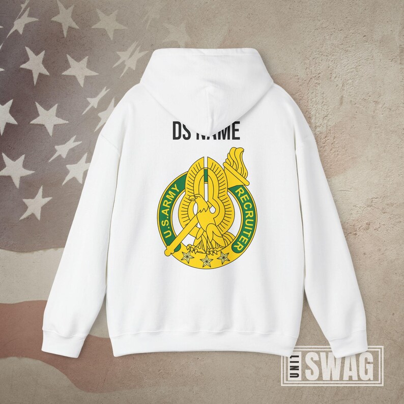 Recruiter, Hoodie, Personalized, Gold Badge, RSP, School, Instructor ...