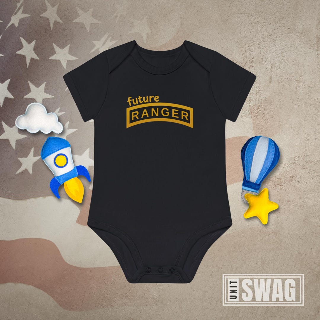 Future Ranger, Baby Shirt, Army Ranger, Baby Bodysuit, Baby Shirt, US ...