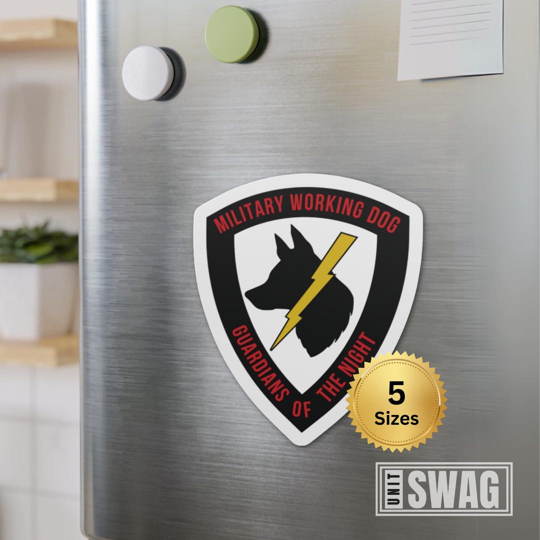 Military Working Dog, Magnet, MWD, Dog Handler, K9 Unit, 31K, Kennel ...