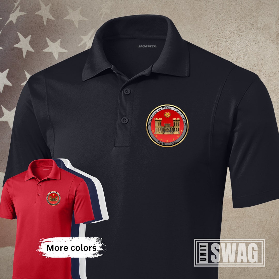 USAG Fort Bliss DPW Sweatshirt, Department of Public Works Moisture ...