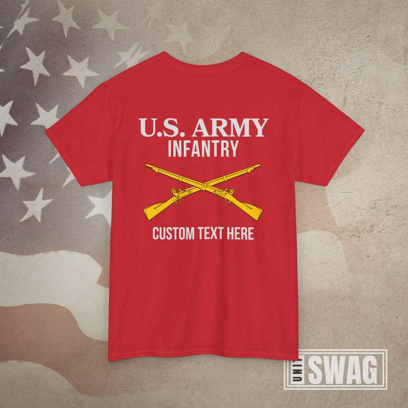 Infantry, T-shirt, Personalized, Custom, 11B, Infantryman, Infantry ...