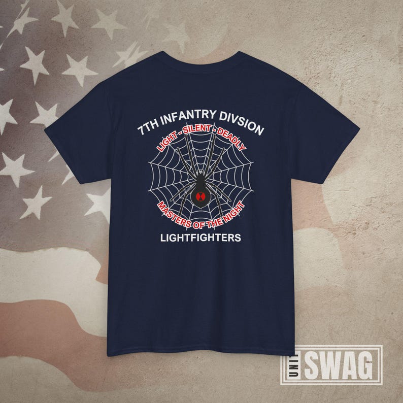 7th Infantry Division, T-shirt, 7 ID, Lightfighters, Light Infantry ...