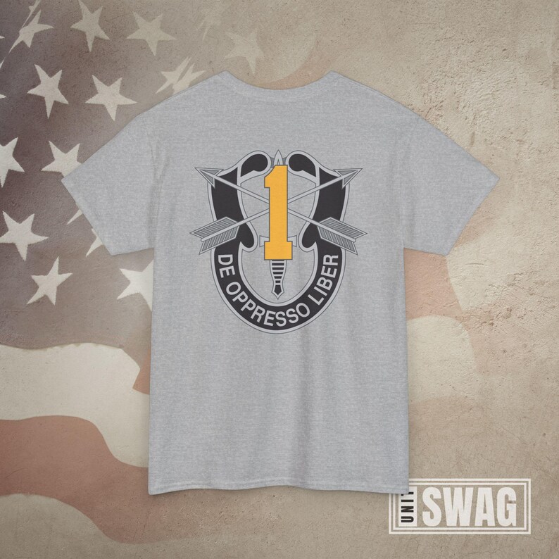 1st SFG (A), T-shirt, 1st Special Forces Group, Airborne, 1 SFG, De ...