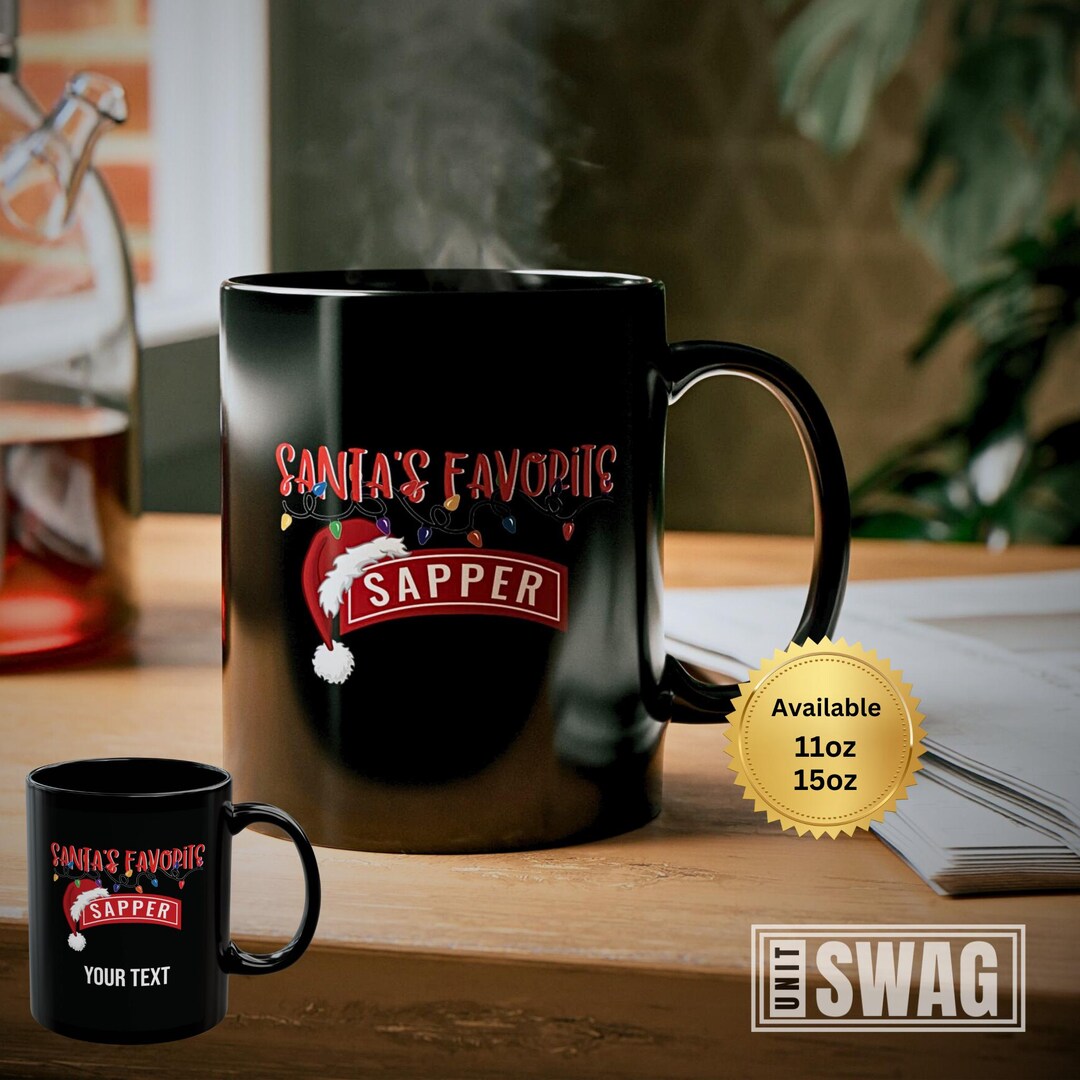 US Army Sapper Mug, Holiday Sapper Tab Cup, Sapper, Instructor, US Army ...