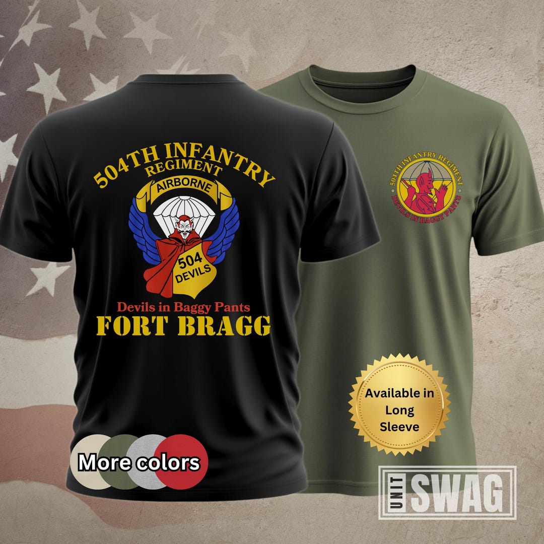 504th Parachute Infantry Regiment, T-shirt, 504th PIR, Strike Hold ...