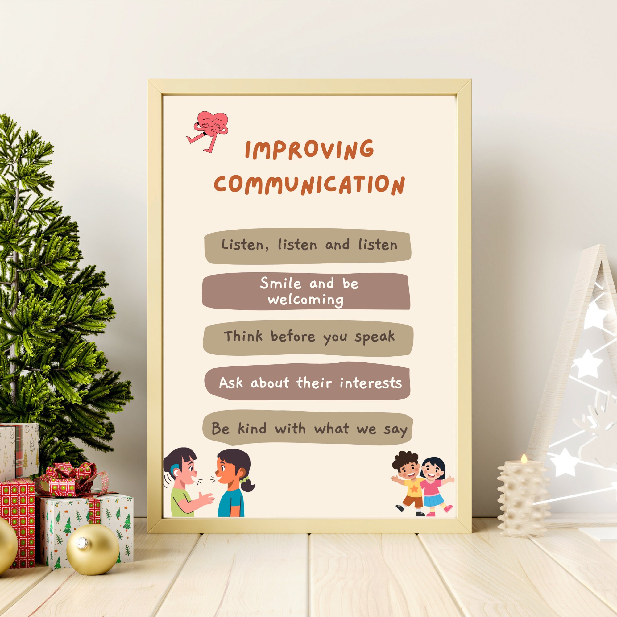Children's Autism Self Improvement Prints A4 / A3 / A2 / A1 DIGITAL ...