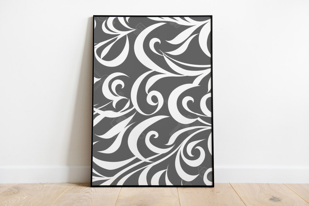 Black and White Digital Paper Black Digital Pattern Black - Etsy