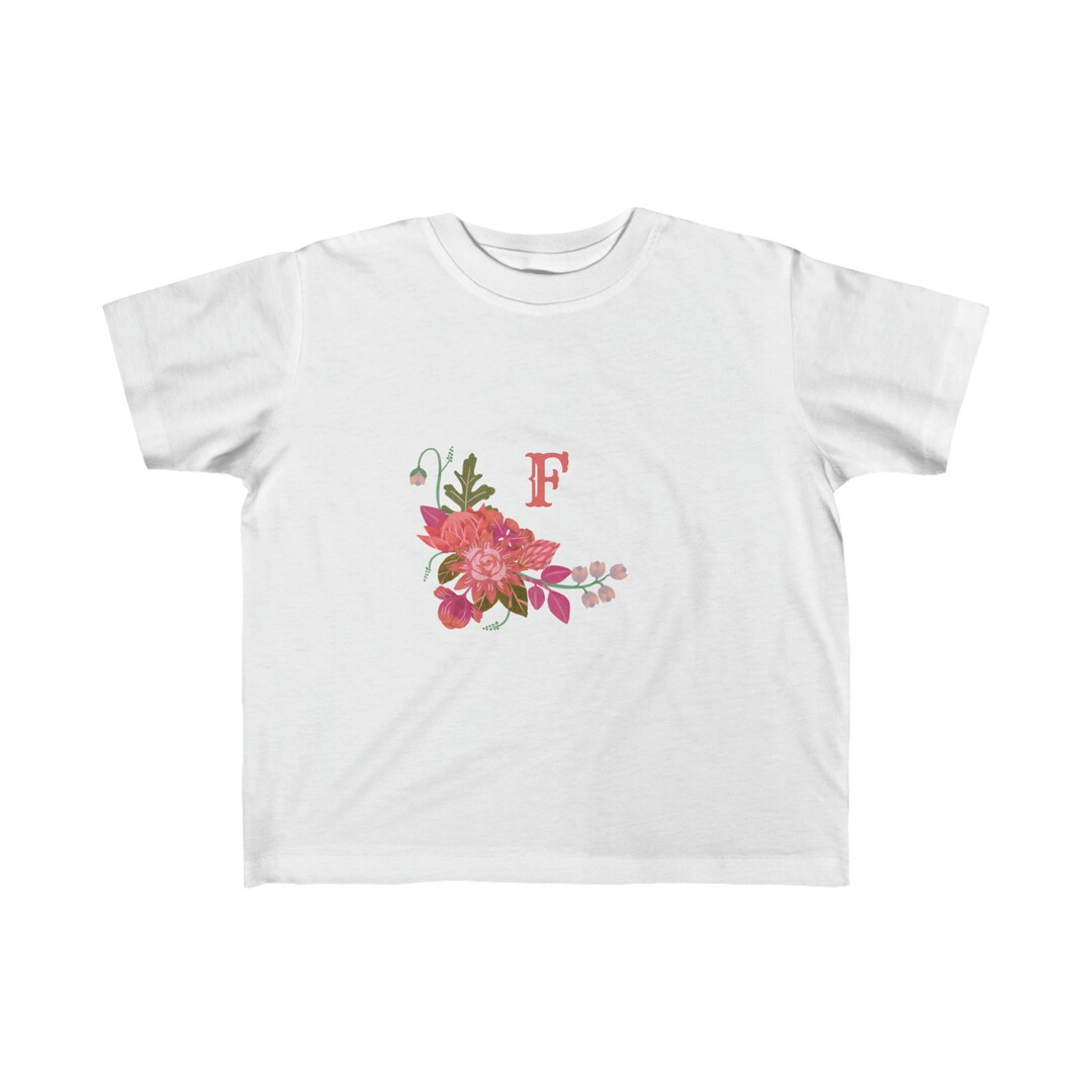 Letter F T-shirt - Etsy