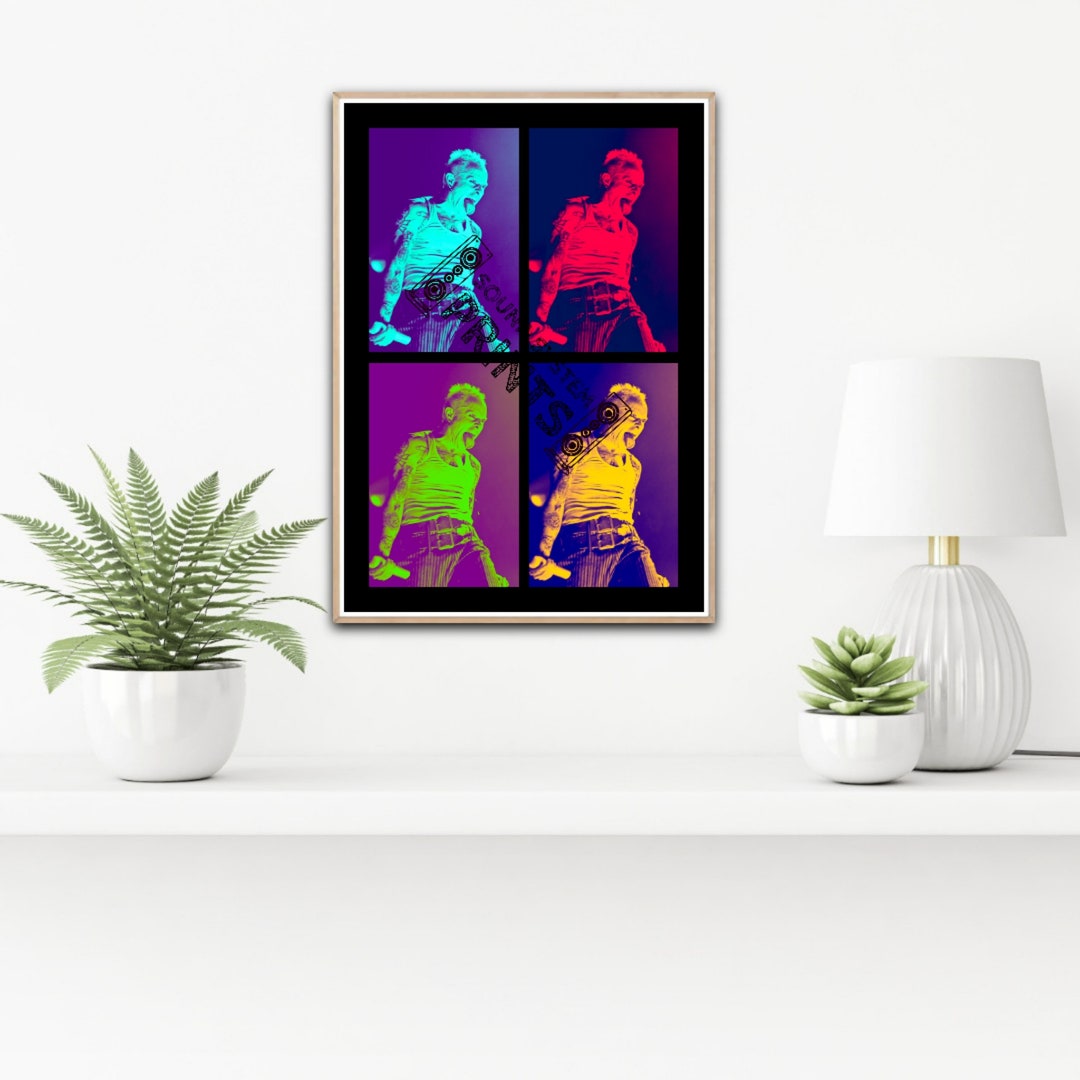 Keith Flint the Prodigy Pop Art Print - Etsy