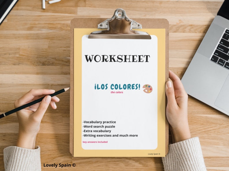 Spanish Colors Flashcards Printable, Learn Spanish, Spanish Worksheet ...