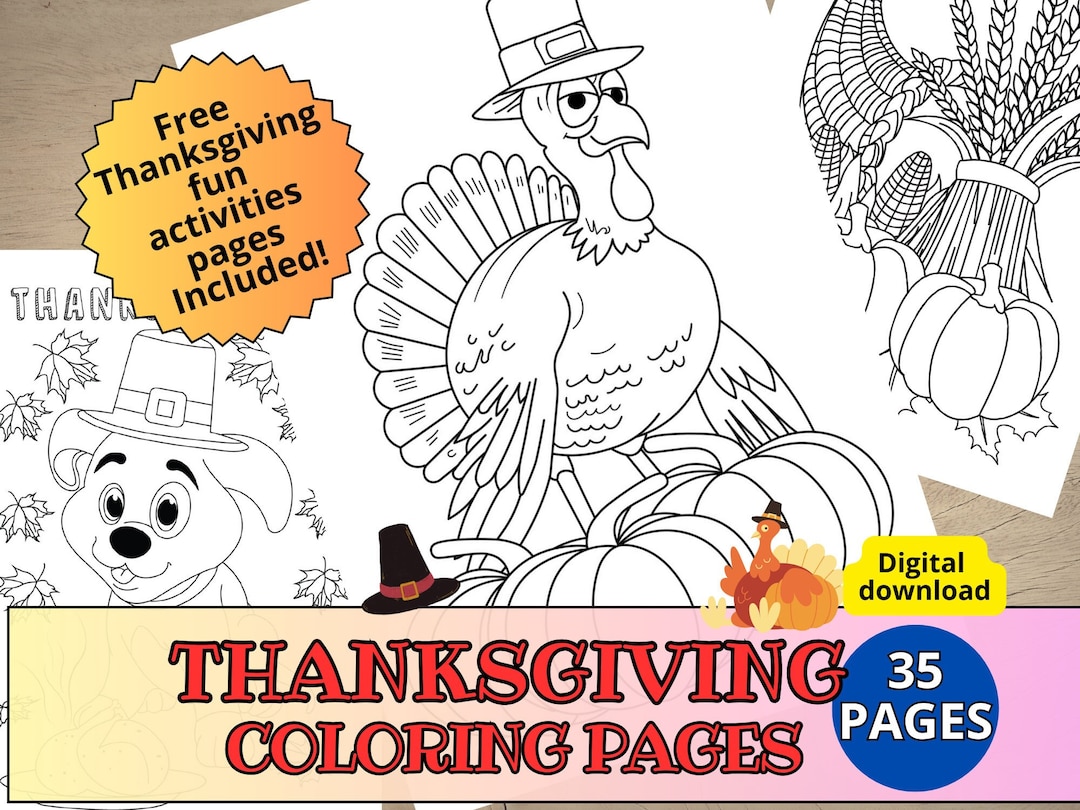 35 Thanksgiving Coloring Pages, Thanksgiving Printables, Pumpkin Pages ...