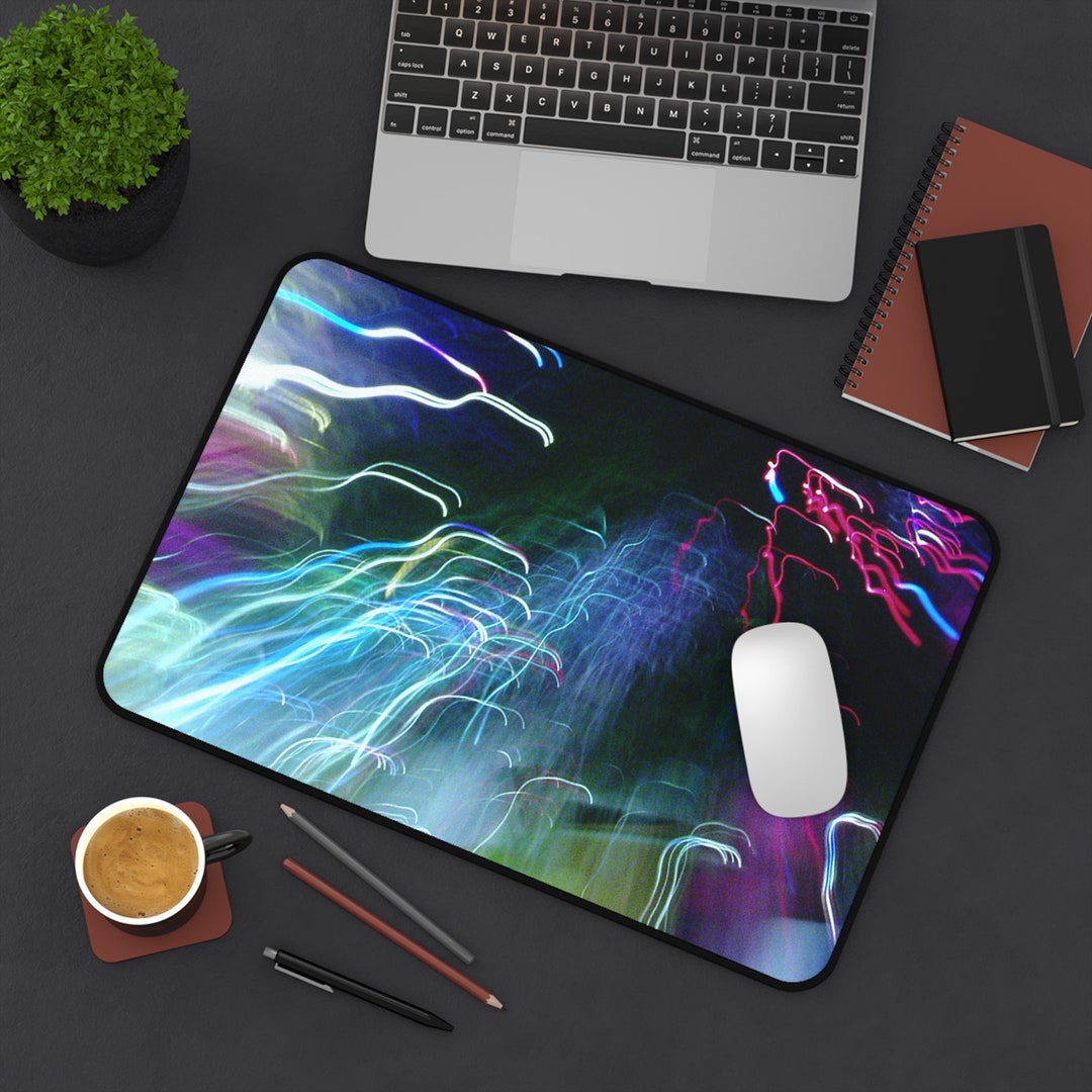Abstract Desk Mat Unique Design 33. Non-slip Neoprene 3 - Etsy
