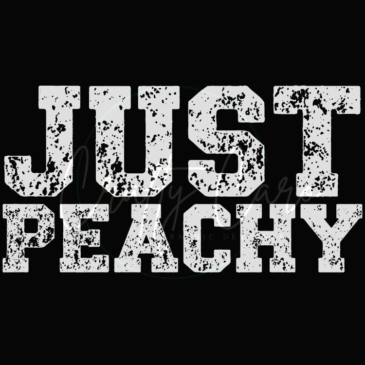 Just Peachy - PNG - Etsy