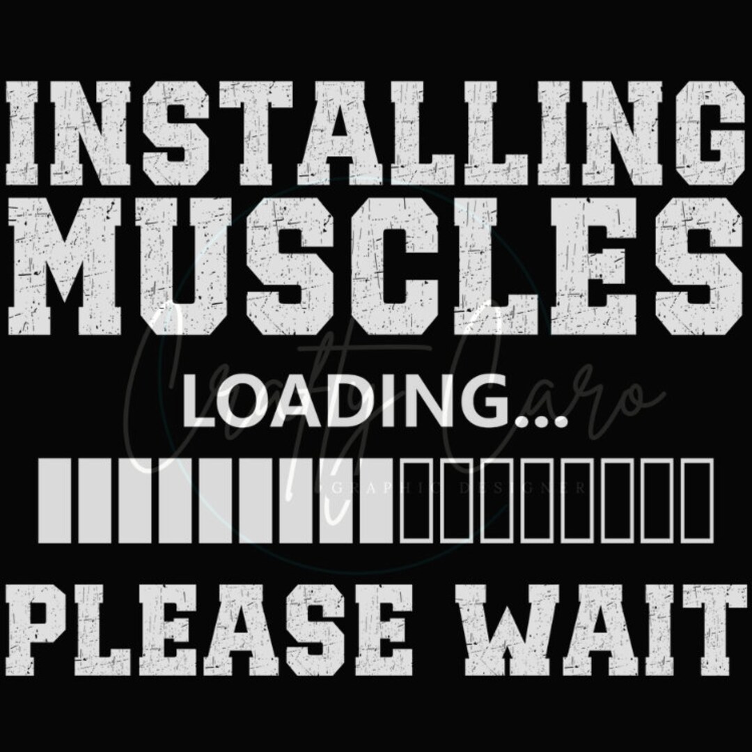 Installing Muscles - PNG - Etsy