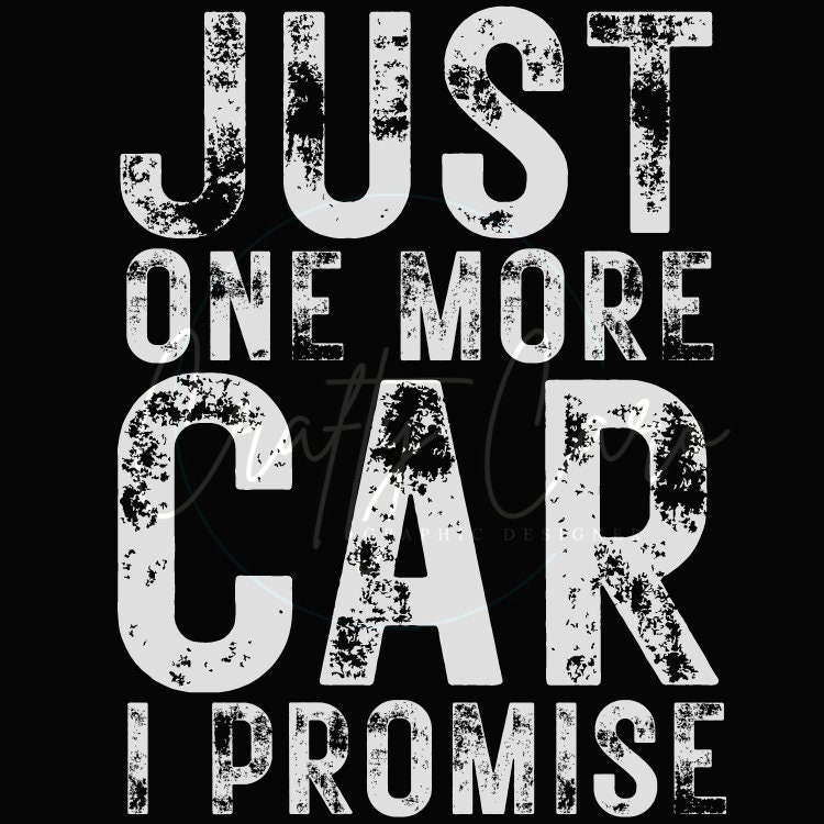 Just One More Car Part - PNG - Etsy