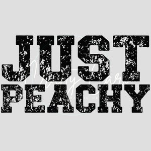 Just Peachy - PNG - Etsy