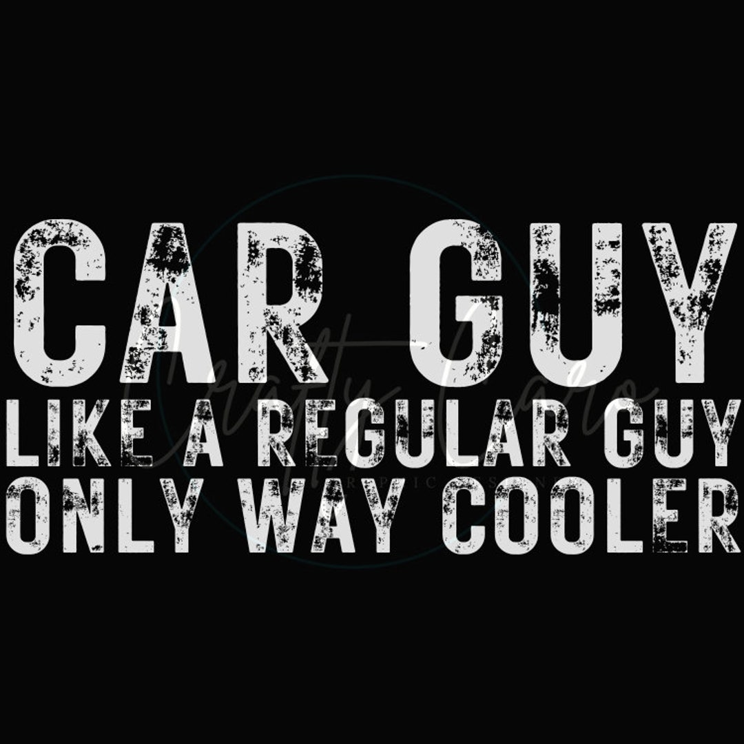 Car Guy - PNG - Etsy
