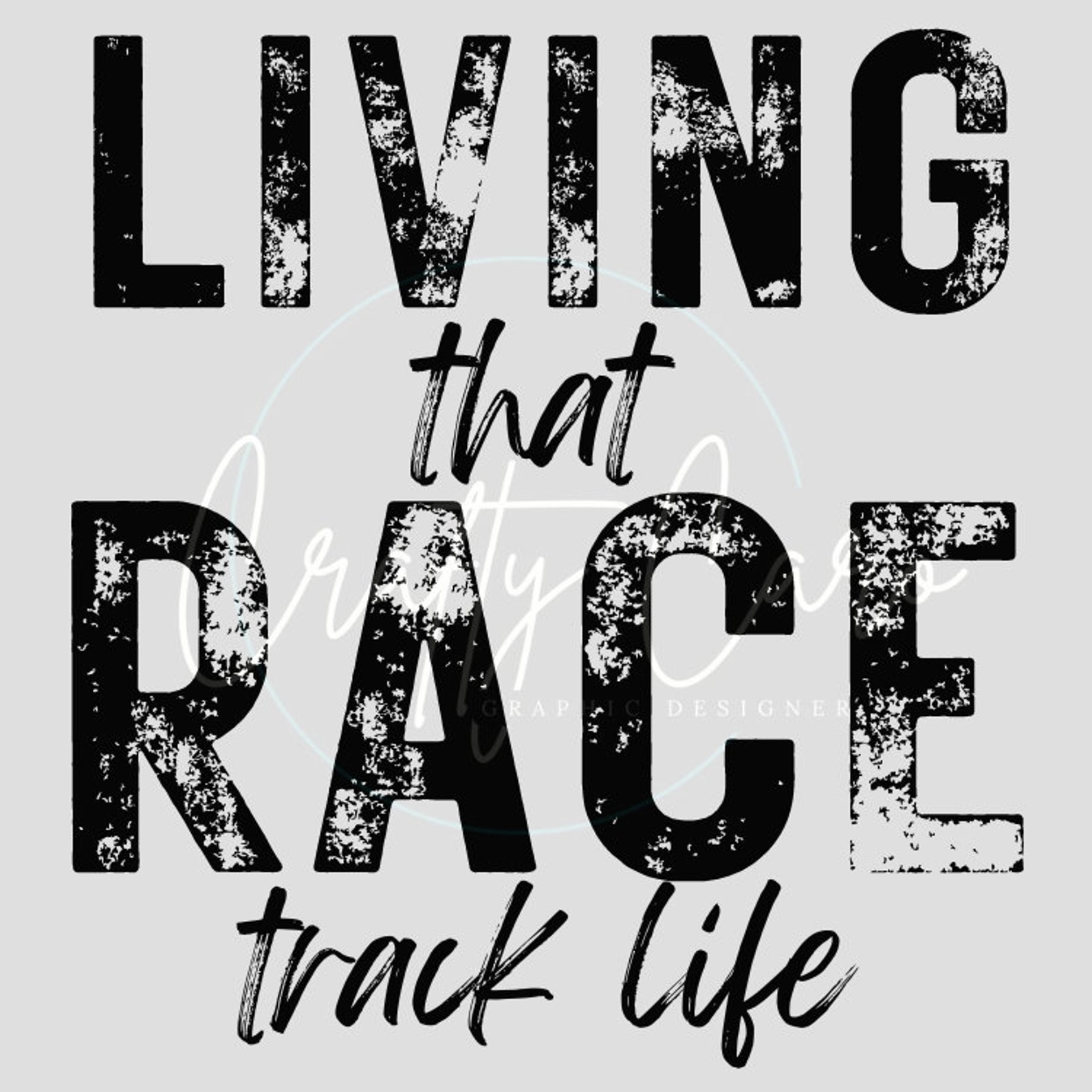 Living That Race Track Life PNG - Etsy