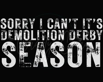 Demolition Derby - PNG - Etsy
