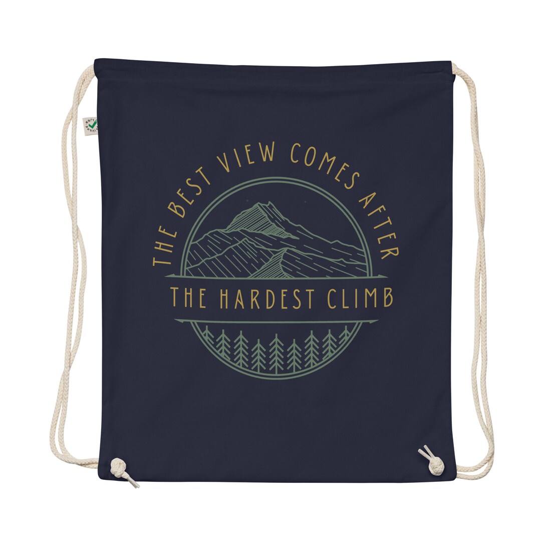 The Best View Drawstring Bag - Etsy