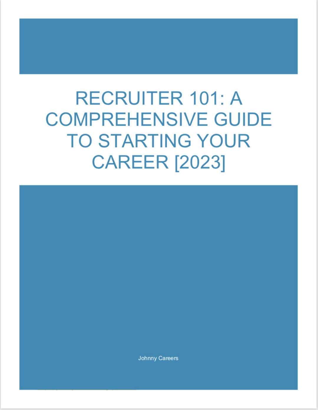Recruiter 101: A Comprehensive Guide to Starting Your Career [2023] - Etsy