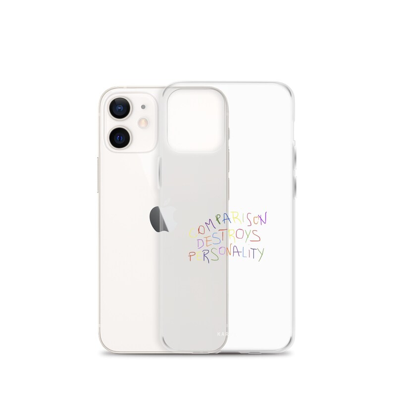 KARMA "comparison Destroys Personality" Clear Case for Iphone® - Etsy