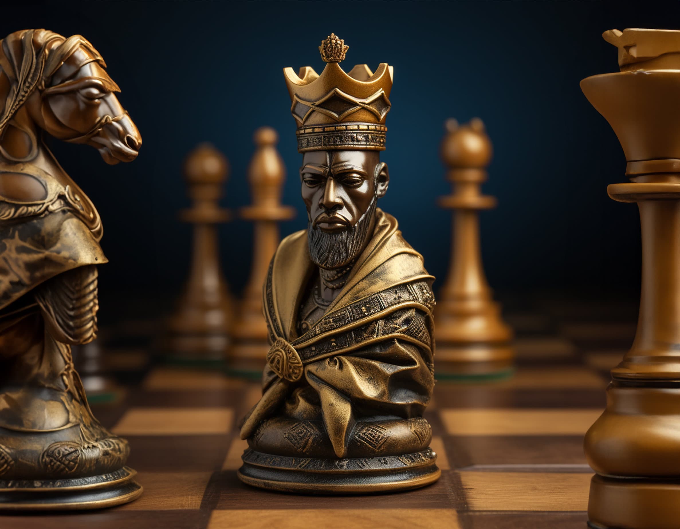 African King Chess Piece 2 - Etsy