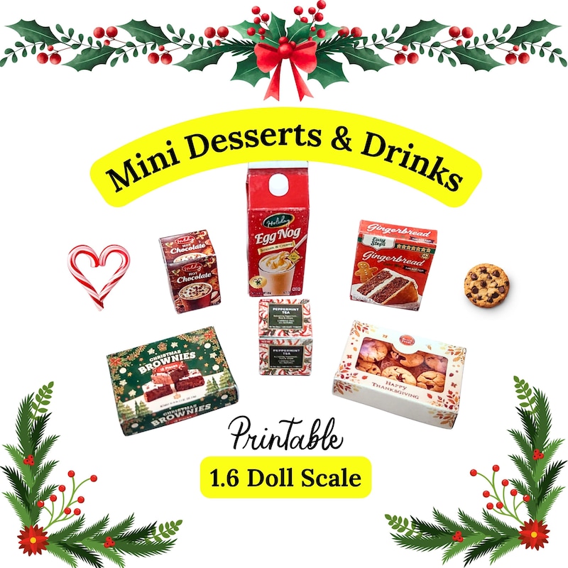 1:6 Doll Meals - Etsy