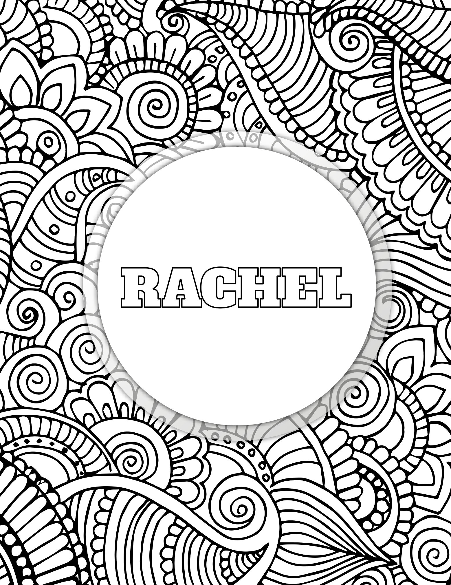 Customizable Coloring Page Digital Download - Etsy