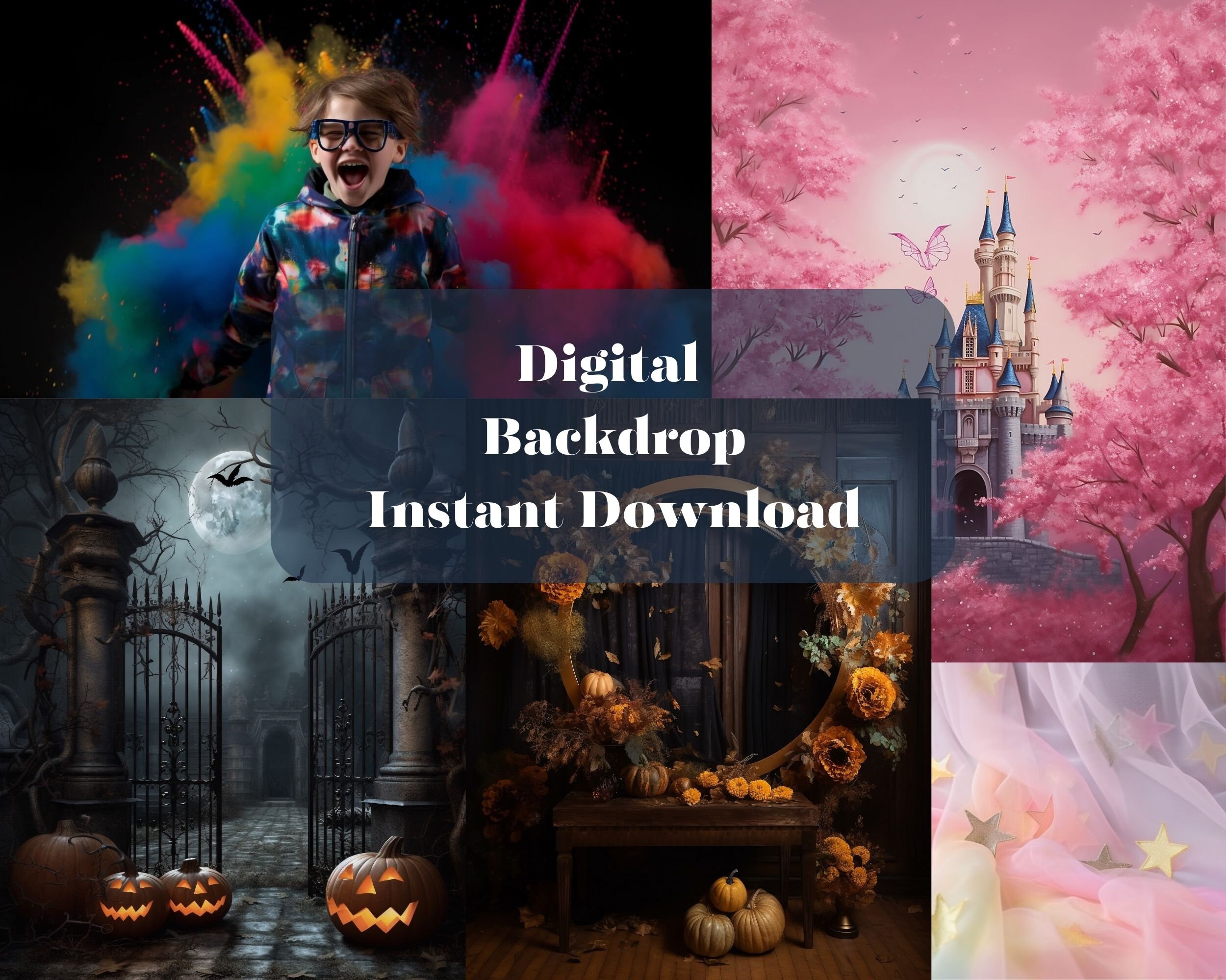 700+ Digital Backdrops and Overlays for Maternity Newborn Celebration ...