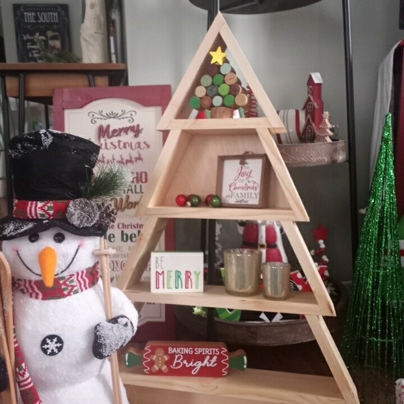 Christmas Tree Display Shelves - Etsy