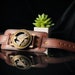 Personalized | Brass & Leather Strap Compass Watch - Antique Sundial ...