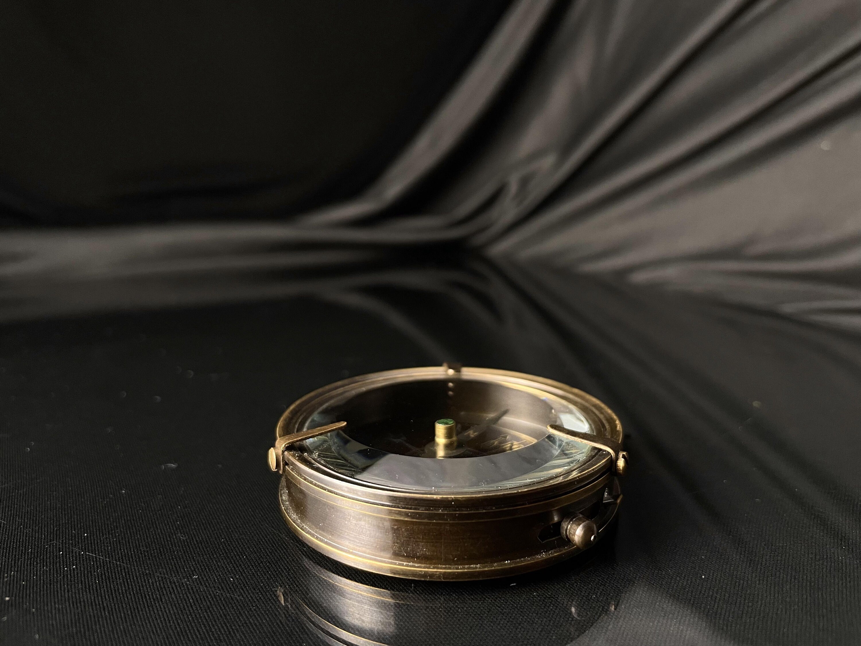 Dollond London Marine Brass Flat Compass 2.5 Nautical Collectible With ...