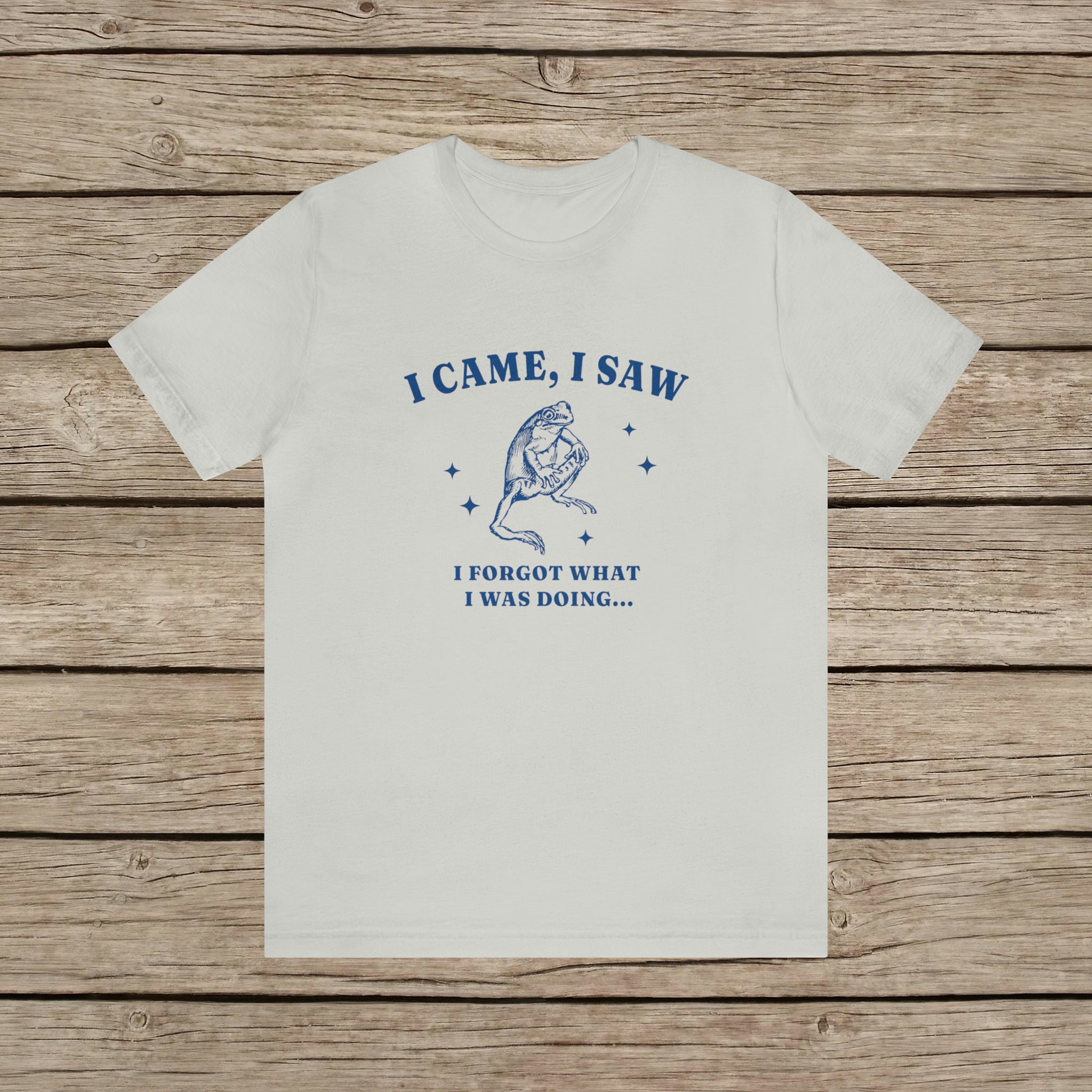 I Came, I Saw, I Forgot Frog T-shirt / Funny Froggy Neurodivergent Tee ...