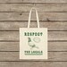 Respect the Locals Funny Pigeon Tote Bag / Crazy Funny Bird Shopping ...