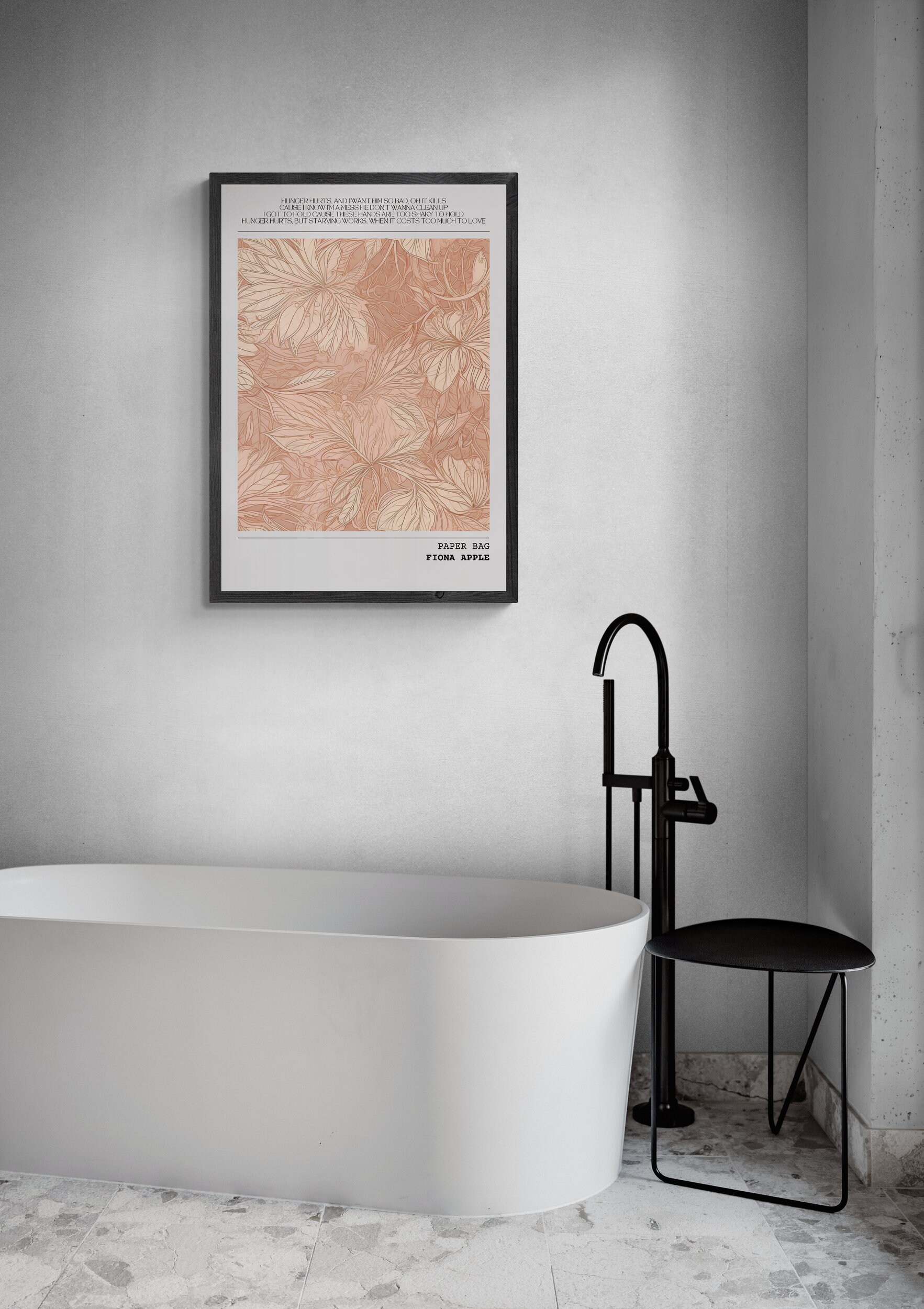 Fiona Apple Poster Paper Bag Lyrics Music Poster Stylish - Etsy