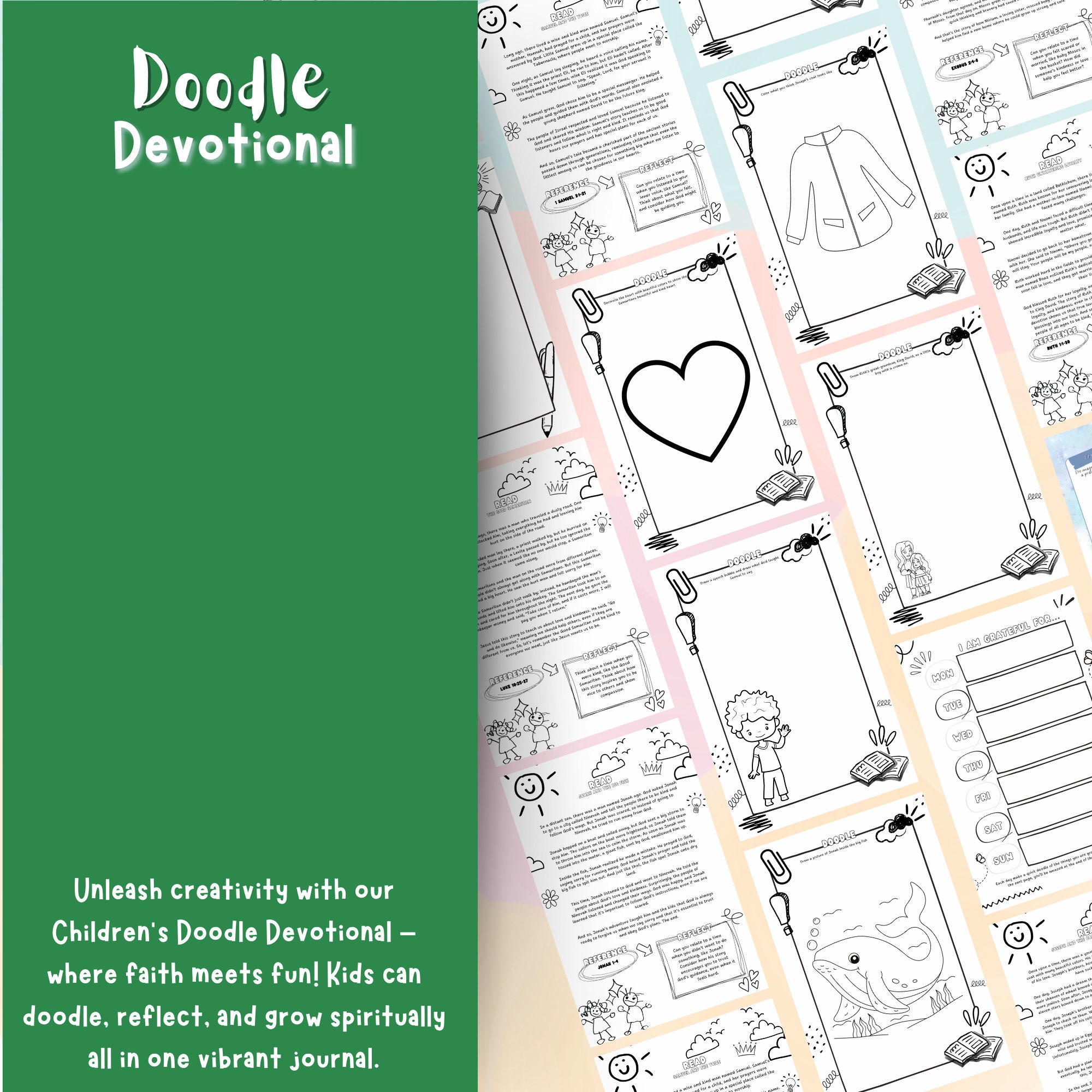 Kids Daily Devotional | Christian Printable for Kids | Prayer Worksheet ...