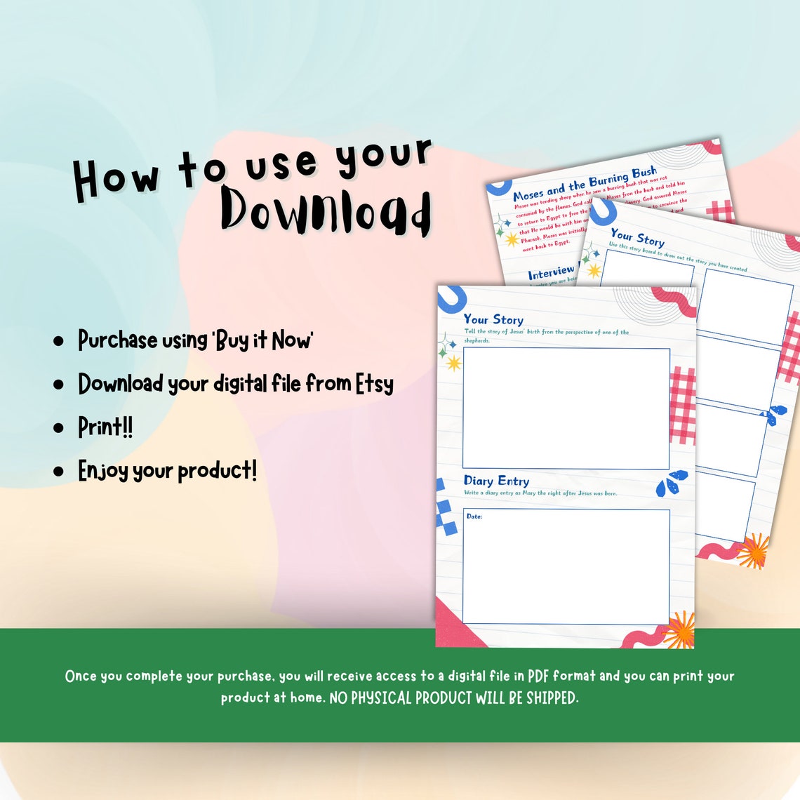 Teen Bible Study Bundle, Teenagers Printable Bible Study, Teens ...