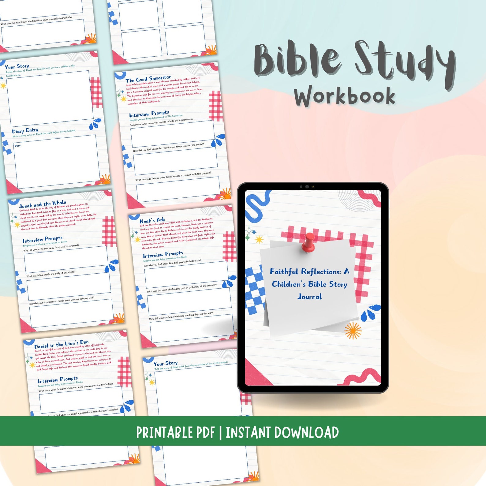 Teen Bible Study Bundle, Teenagers Printable Bible Study, Teens ...